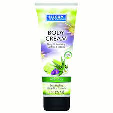 LUCKY BODY CREAM ALOE VERA 6oz /12 | PJ DISTRIBUTORS